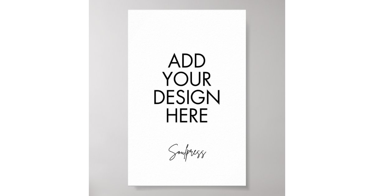 4x6" Sign Custom Print | Zazzle