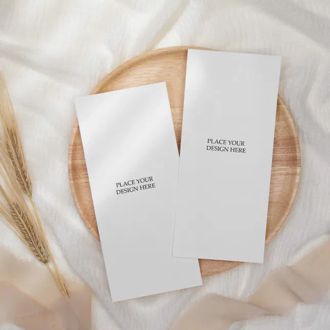 4x9" Menu Card | Zazzle