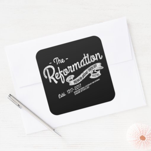 500th Anniversary Reformation Vintage Stickers | Zazzle