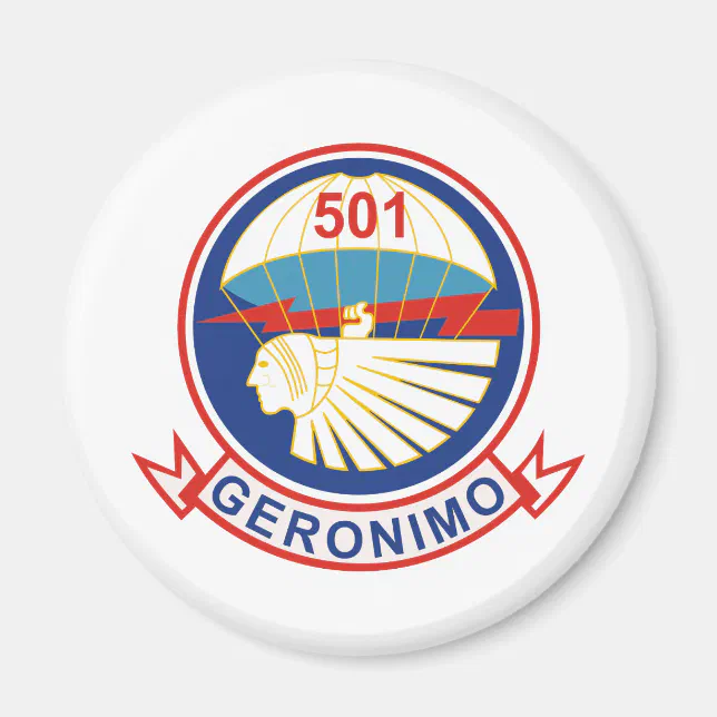 501st Parachute Infantry Regiment (PIR) Insignia Magnet | Zazzle