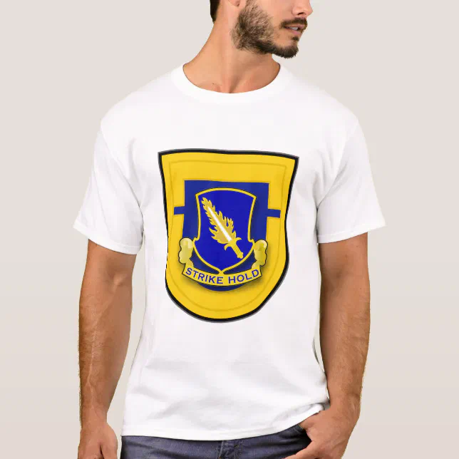 504th Infantry Regiment - Airborne, 1st Bn flash T-Shirt | Zazzle