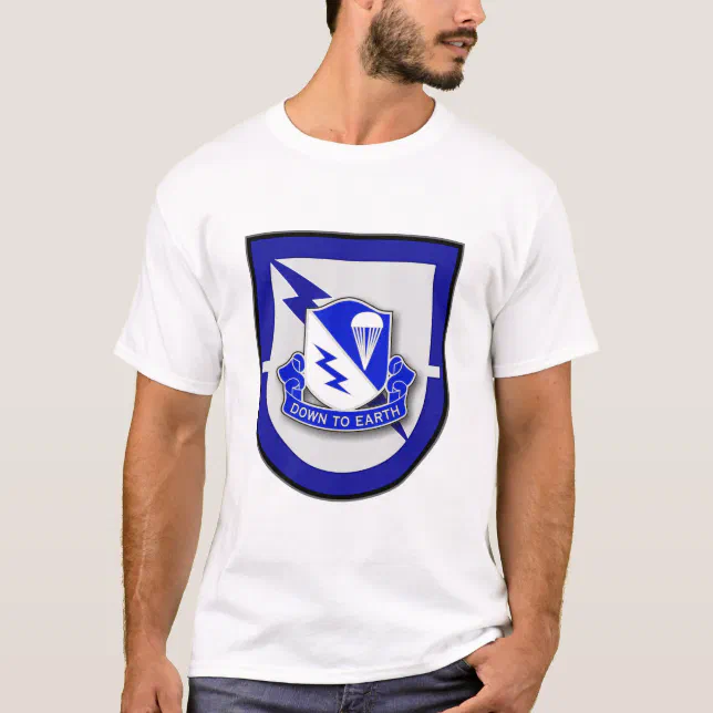 507th Infantry Regiment - Airborne, 1st Bn flash T-Shirt | Zazzle