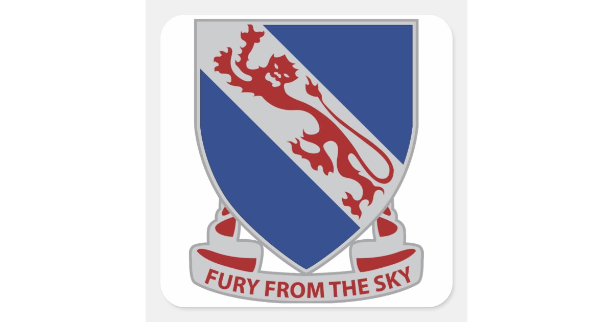 508th Parachute Infantry Regiment (PIR) Square Sticker | Zazzle