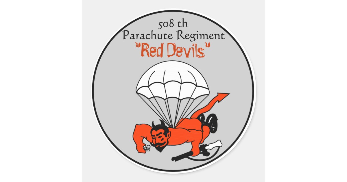 508th "Red Devils" Paracute Regiment, 82nd Airborn Classic Round ...