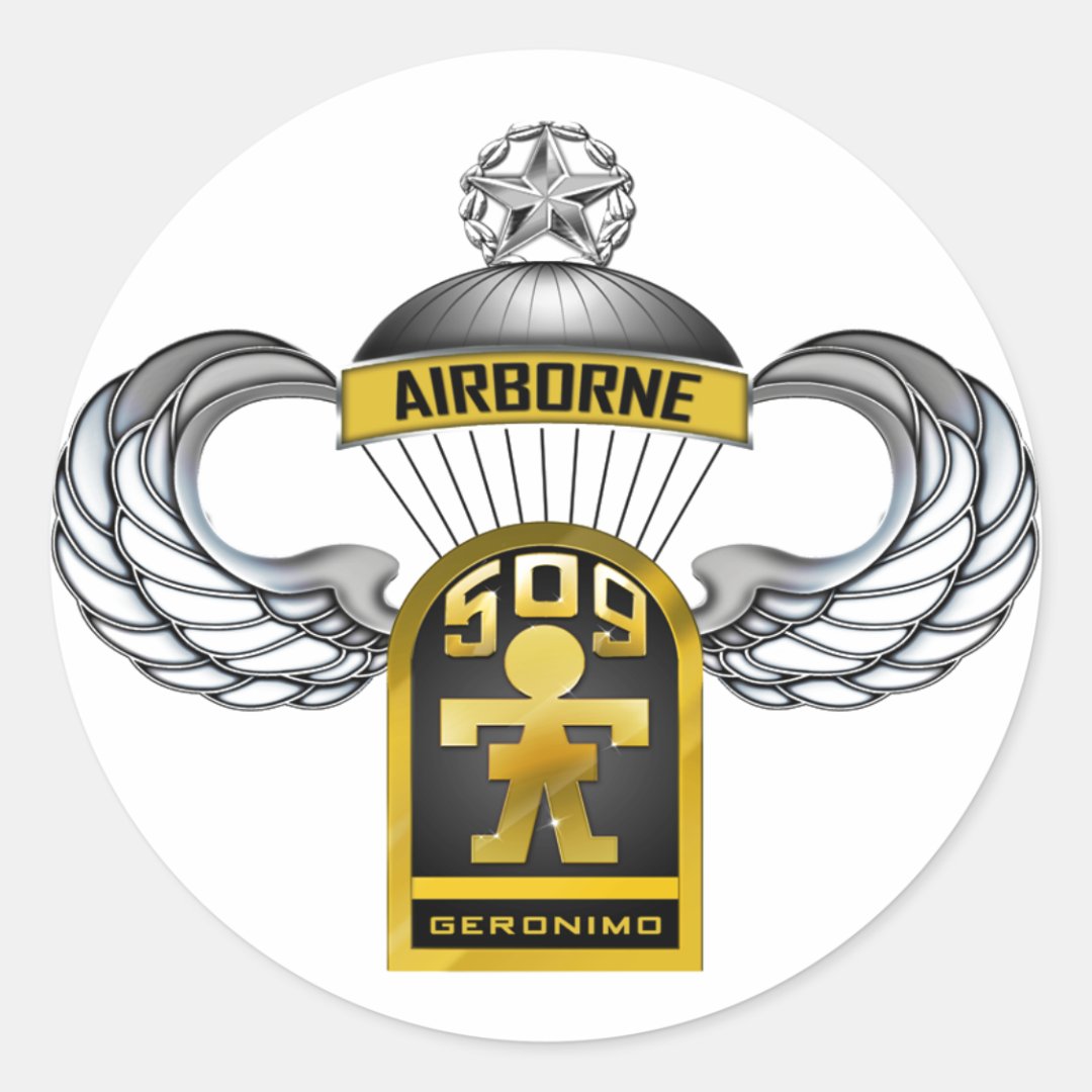 509th ABN Sticker | Zazzle