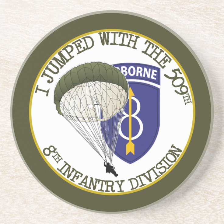 509th Airborne [8th ID] Coaster | Zazzle