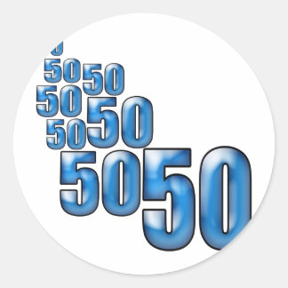 50th Birthday Stickers | Zazzle