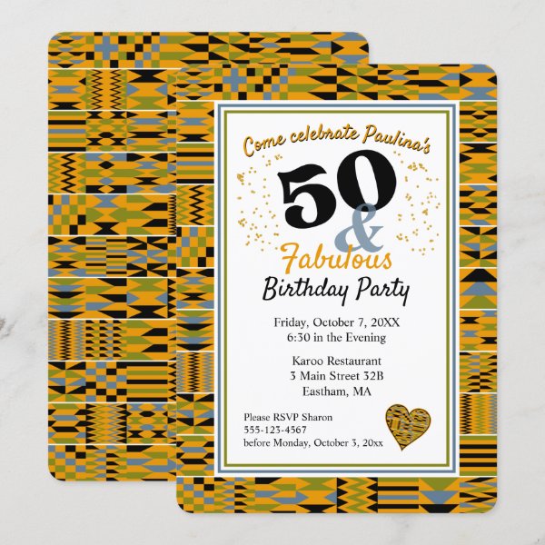 Africa Invitations | Zazzle
