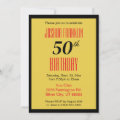 50 and Still Smokin Hot | 50th Birthday Invitation | Zazzle