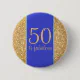 50 & Fabulous 50th Birthday Button | Zazzle