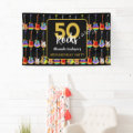 50 Rocks 50th Birthday Party Add Name Banner | Zazzle