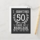 50 Years Husband Wife 50th Wedding Anniversary Postcard | Zazzle