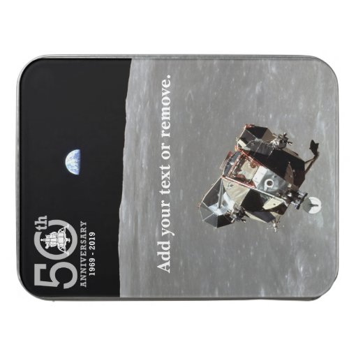 50th Anniversary Apollo 11, Lunar Module and Moon, Jigsaw Puzzle | Zazzle