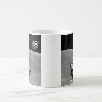50th Anniversary, Apollo 11 Mission Moon Landing: Coffee Mug | Zazzle