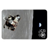 50th Anniversary Apollo 11 Mission Moon Landing Magnet Zazzle