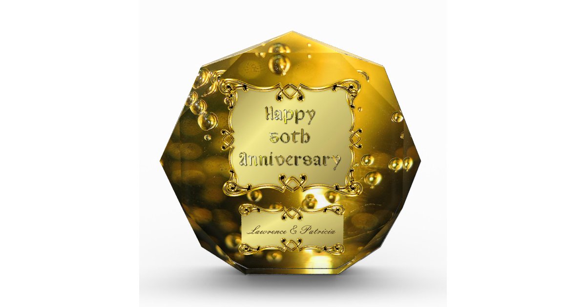 50th anniversary award | Zazzle