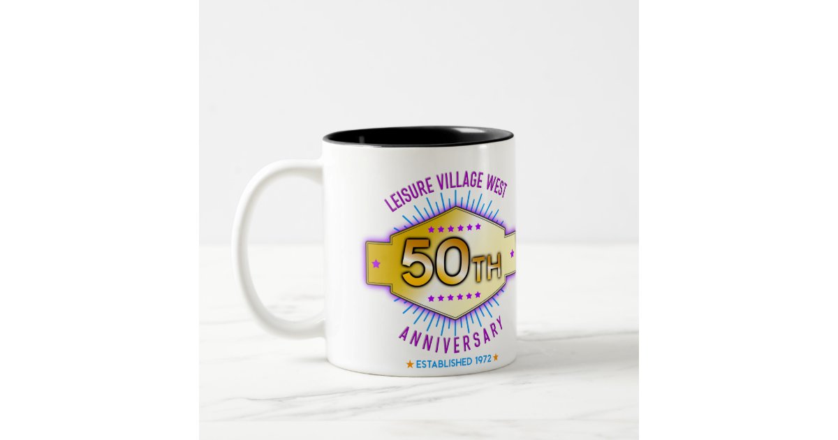 50th Anniversary Coffee Mug | Zazzle