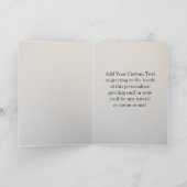 50th Anniversary | Gold Script Card | Zazzle