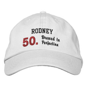 50th Birthday Hats & Caps | Zazzle