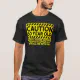 50th Birthday Caution 50 Years Old T-Shirt | Zazzle