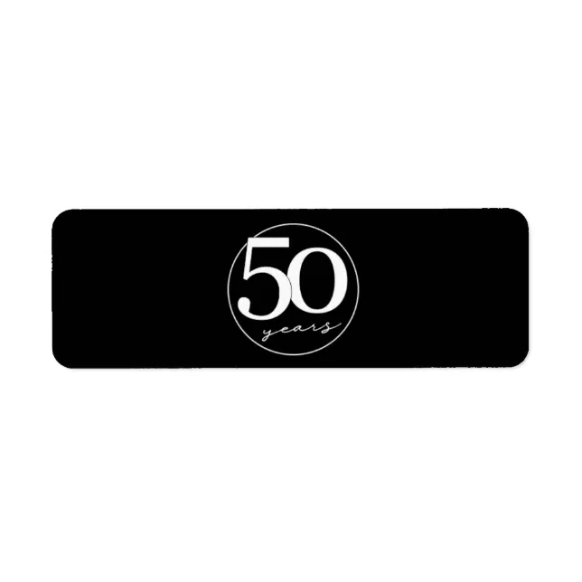 50th Birthday Cigar Seal Label Party Favor / Gift | Zazzle