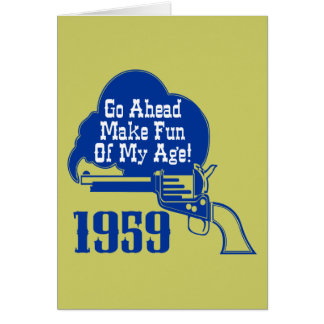 Gun Birthday Cards | Zazzle