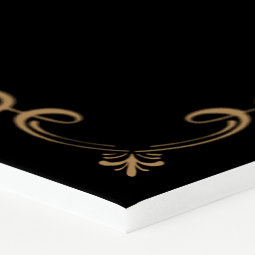 50th Birthday Gold Black Calligraphy Welcome Sign | Zazzle