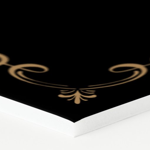 50th Birthday Gold Black Calligraphy Welcome Sign | Zazzle