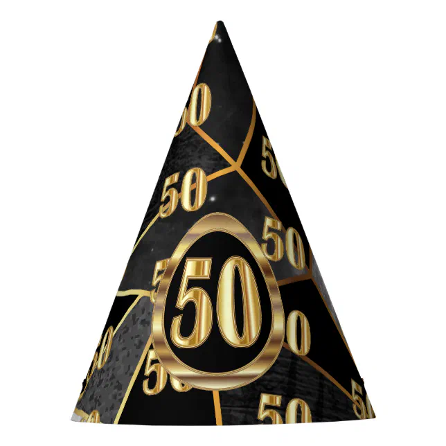 50th Birthday Party Hat | Zazzle