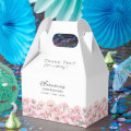 50th Birthday Party January Birth Month Flower Favor Boxes | Zazzle