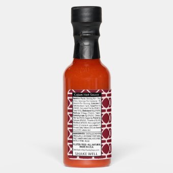 50th Birthday Red White Pattern Personalize Hot Sauces | Zazzle