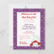 50th Birthday Welcome to the Red Hat Club Party Invitation | Zazzle