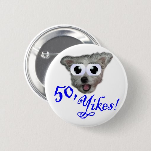 50th Button | Zazzle
