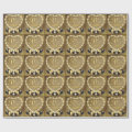 50th Golden Wedding Anniversary | DIY Text Wrapping Paper | Zazzle