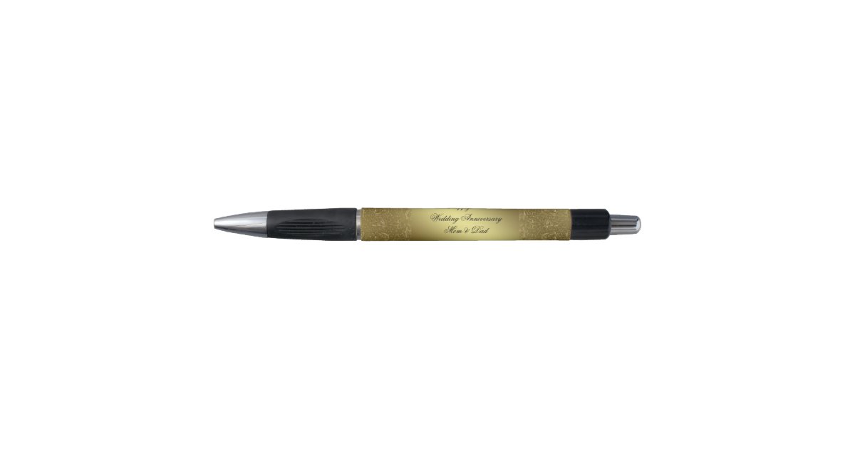 50th Wedding Anniversary Pen | Zazzle