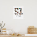 51st Birthday Number 51 Custom Photo Collage Poster | Zazzle