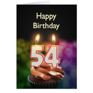 54th Birthday Cards | Zazzle