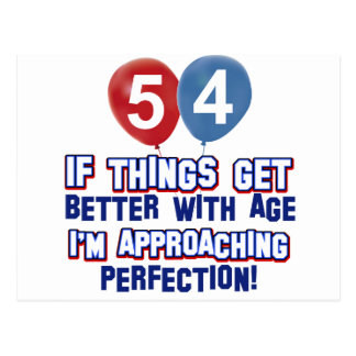 54th Birthday Postcards | Zazzle