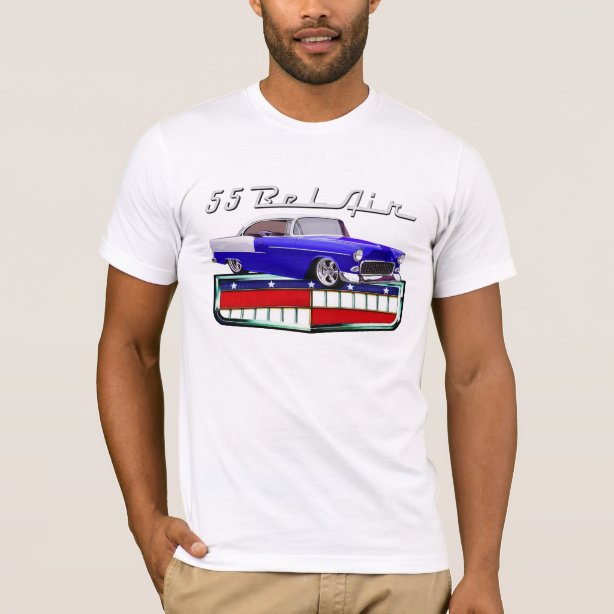 55 Chevy T Shirts 55 Chevy T Shirt Designs Zazzle