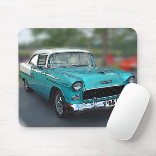 55 CHEVY MOUSE PAD | Zazzle