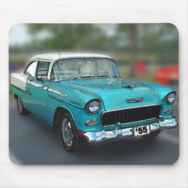 55 CHEVY MOUSE PAD | Zazzle