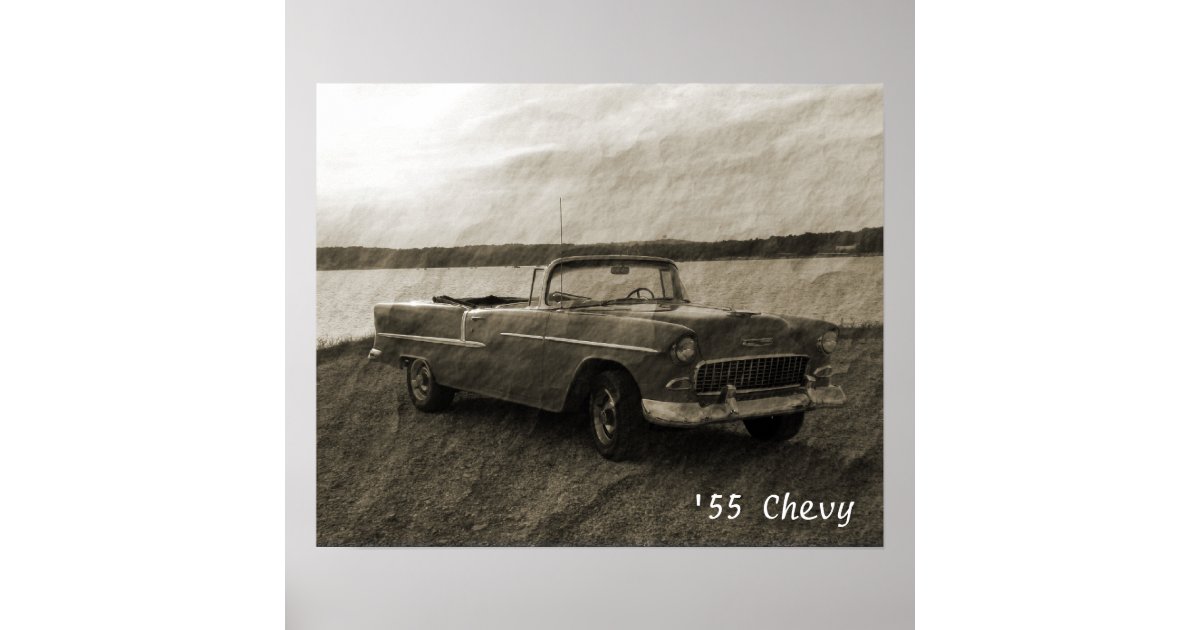 '55 Chevy Poster | Zazzle