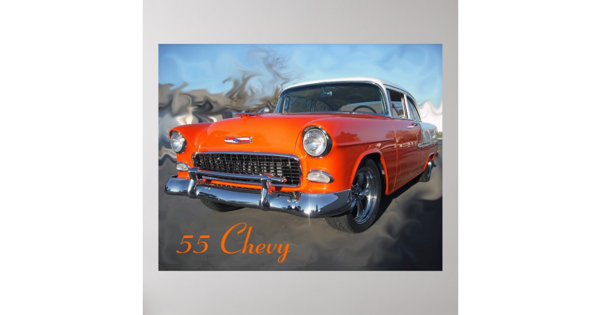 55 Chevy Poster | Zazzle
