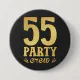 55 Party Crew 55th Birthday Round Button | Zazzle