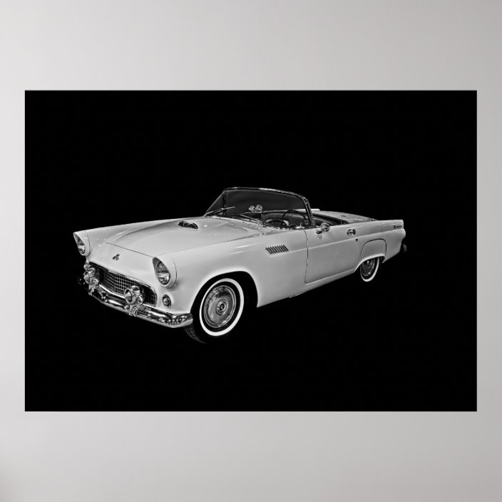 55 T Bird Poster | Zazzle.com