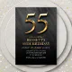 55th Birthday Invitation | Zazzle