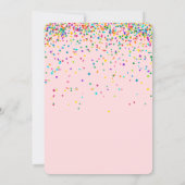55th Birthday Party confetti Invitation | Zazzle