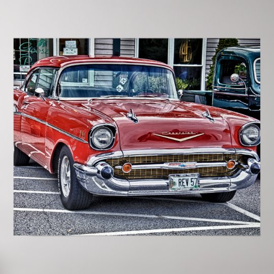 57' Chevy Poster | Zazzle.com