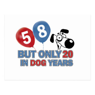 58 Years Old Cards - Greeting & Photo Cards | Zazzle
