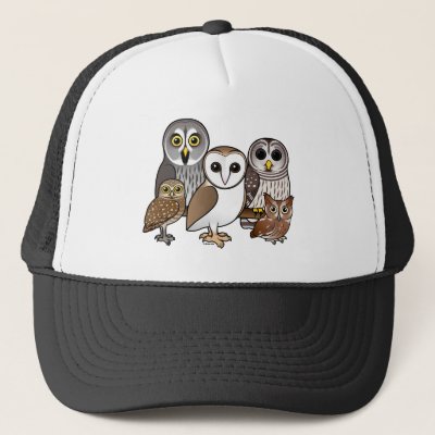 Cute Burrowing Owl by Birdorable